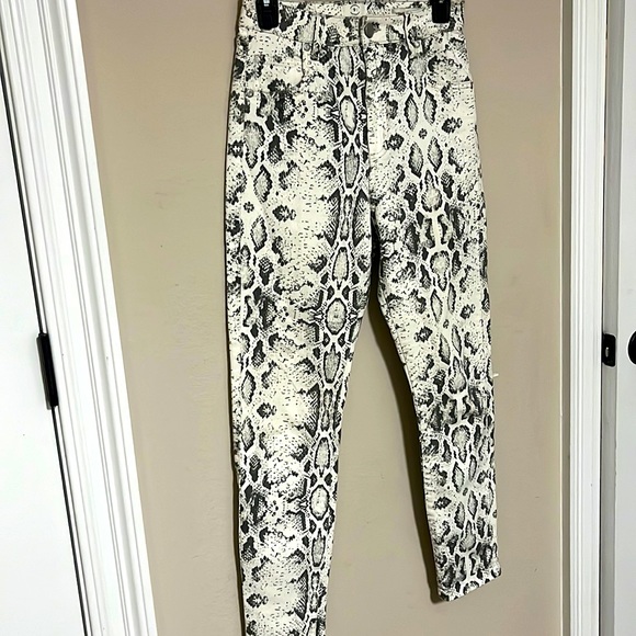 Cotton On | Pants & Jumpsuits | Cotton On Snake Print High Grazer ...